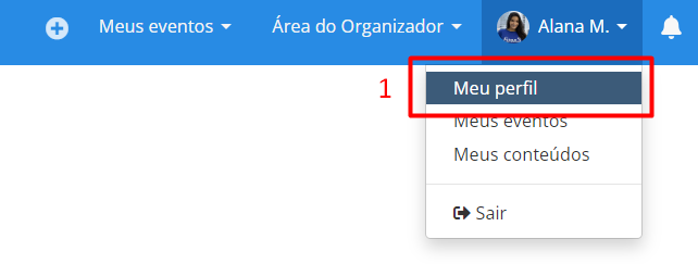 Alterar dados do meu perfil – Central de Ajuda